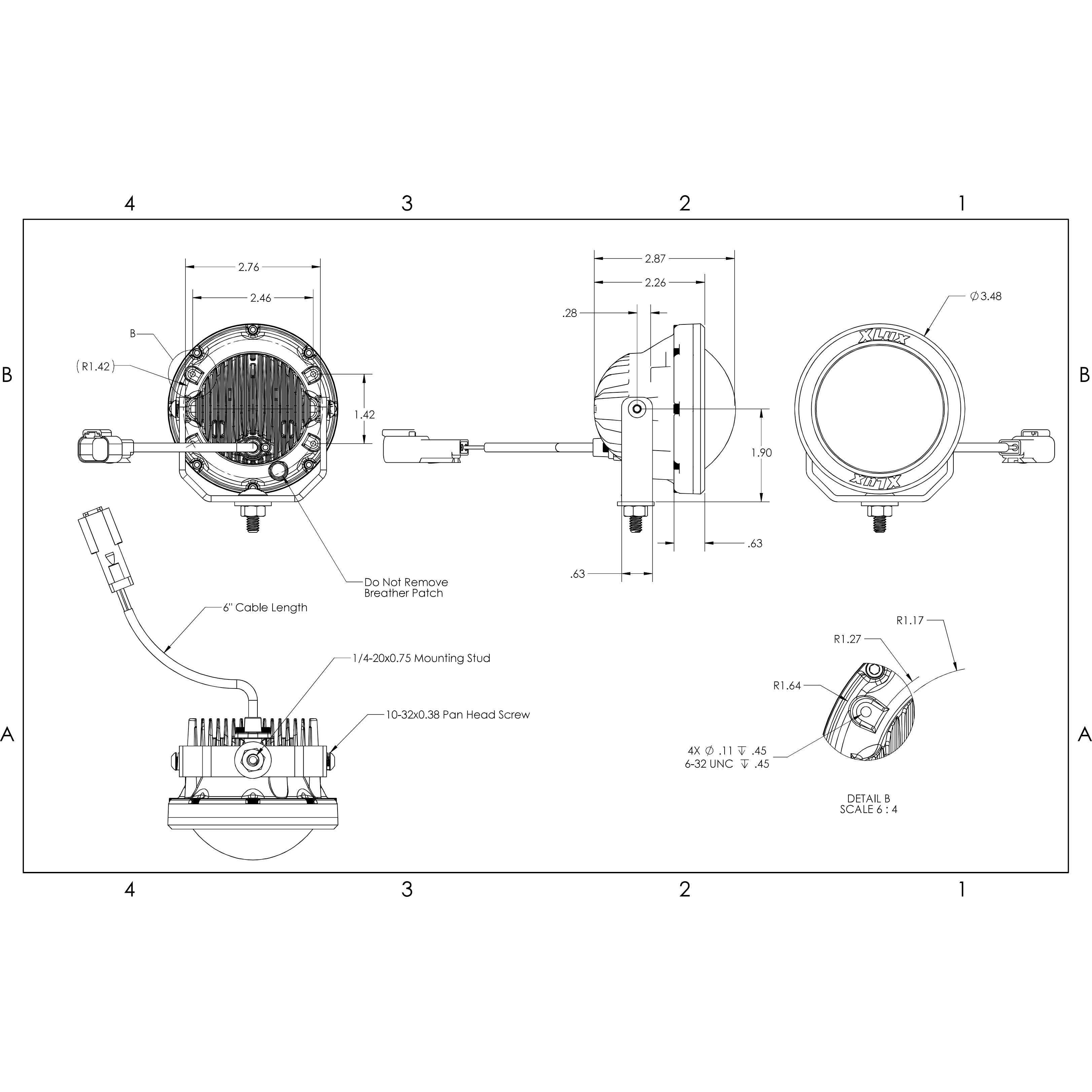 XL300 SPOT | Whipless LED Light(s) – XLUX OPTICS